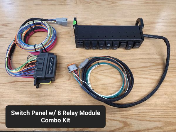 RaceWire Switch Panel w/ Relay Module Kit