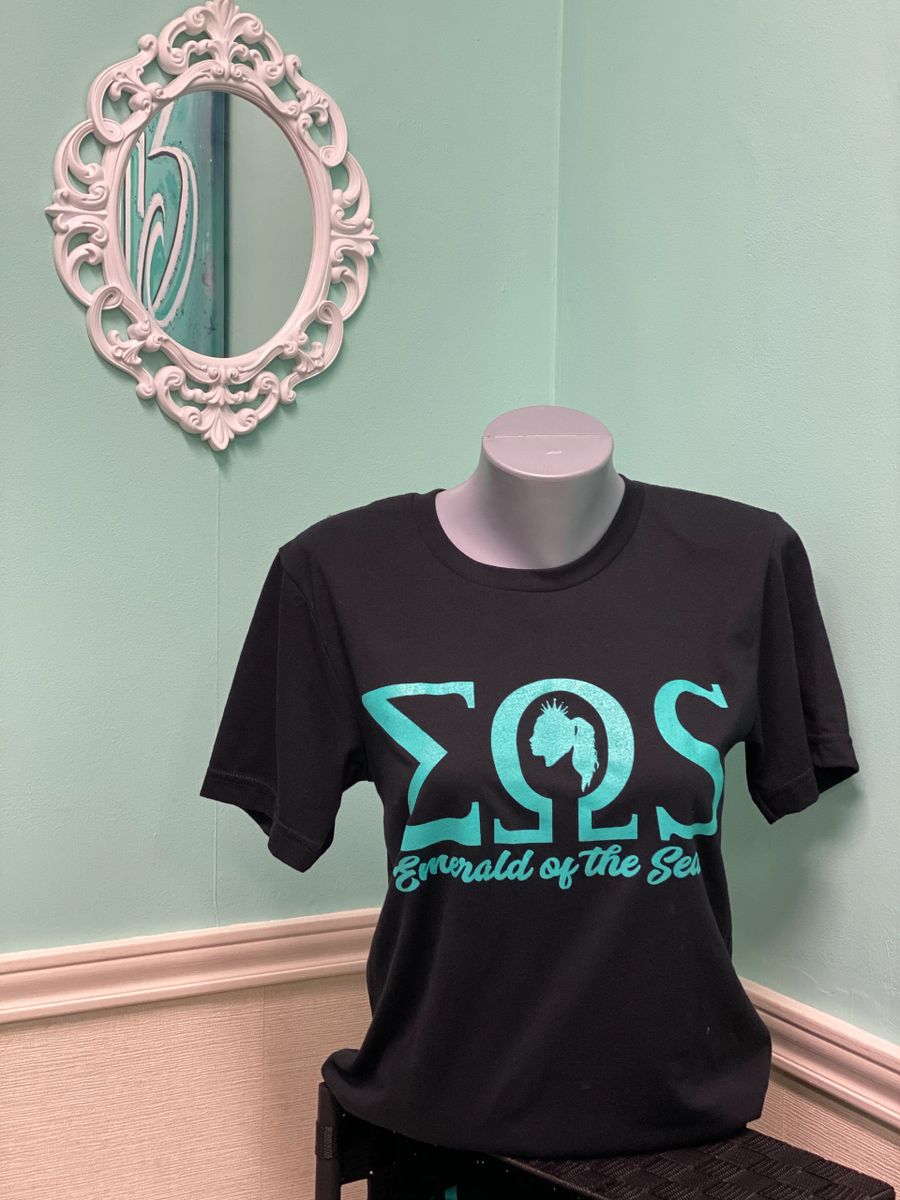 Black EOS Lettered T-shirt