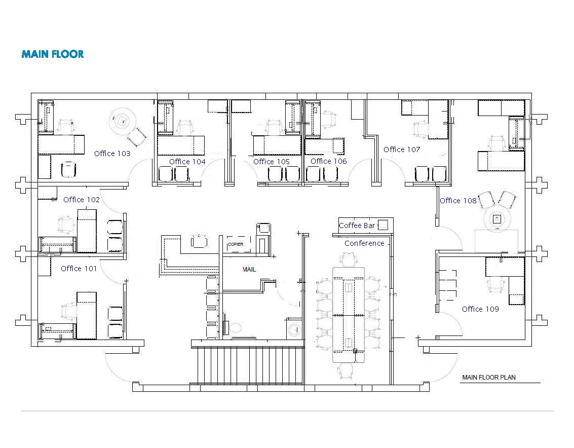 Executive Office Layout