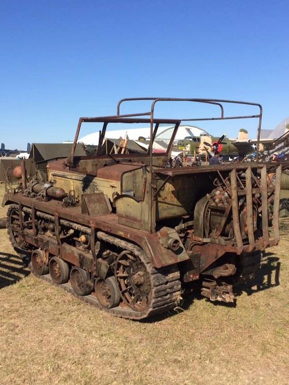 Cletrac | CAF Ground Forces Detachment