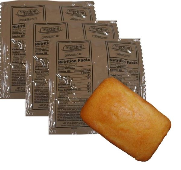 MRE Cornbreads 6/12 Packs