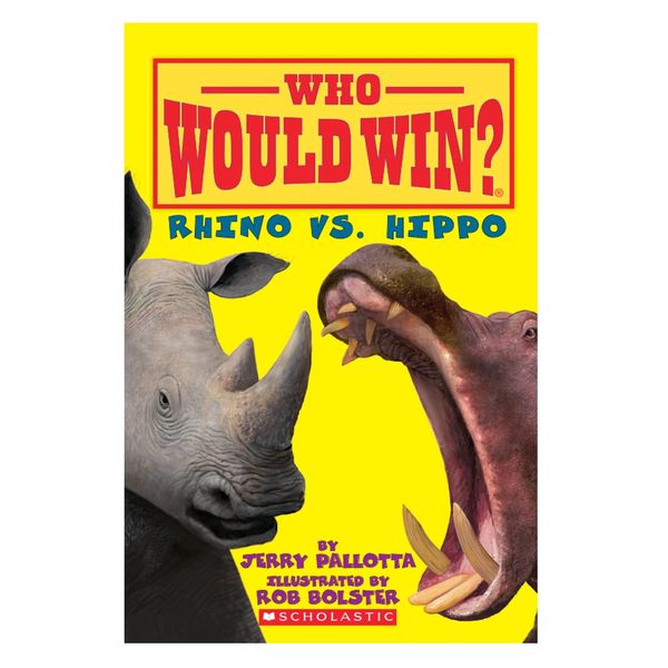 Who Would Win Books | Rhino vs. Hippo | Children’s Books | Bookmarks ...