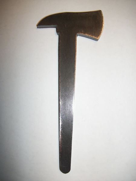 6" Fireman Axe Blank 7 Ga. #076B