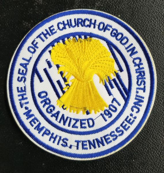 COGIC Patch White
