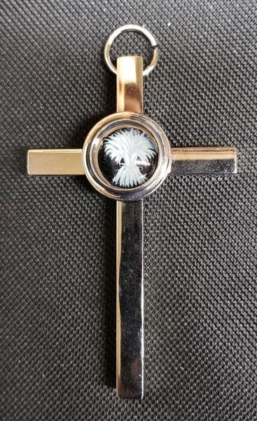COGIC Cross Black Onyx Wheat