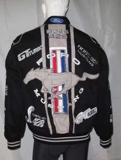 Vintage 45th Anniversary Mustang Racing Jacket