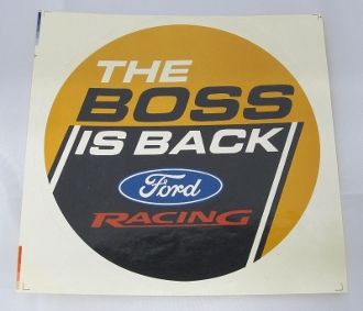 The Boss is Back Sticker