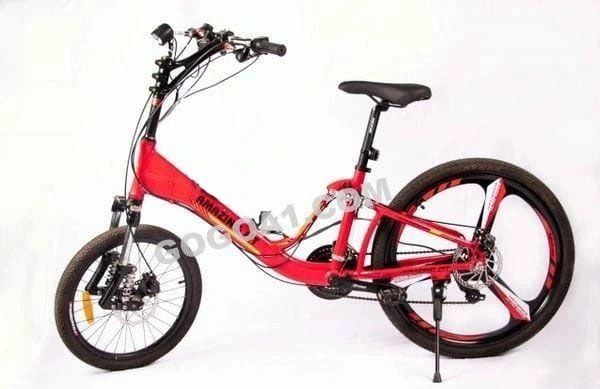 Amazing Fit Fully Loaded Electric Mountain Bicycle with Folding ...