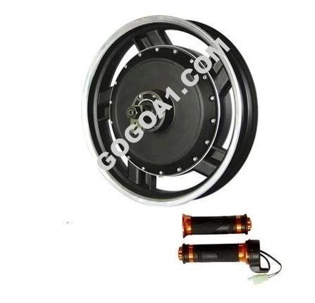 GoGoA1 17 INCH 4000W Hub Motor Electric Motorcycle Drive Train Kit for ...