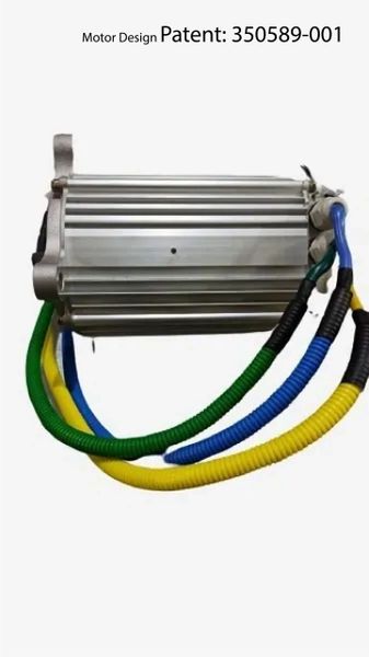 ARAI Approved 48V 3000W High Efficient Regenerative BLDC Traction Motor ...