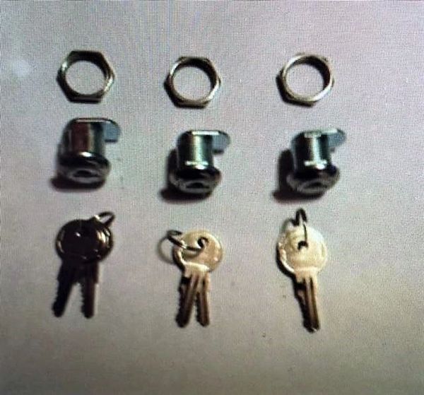 3 UWS Truck Toolbox Key Locks With 6 keys- Keyed Alike Fits a lot ...