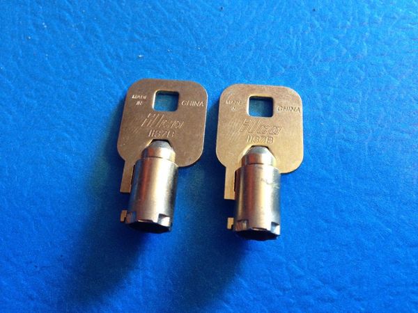 2 Unknown Brand Gun Safe Keys F00 - F24 , G25-G49 & Toolbox-Tool Box ...