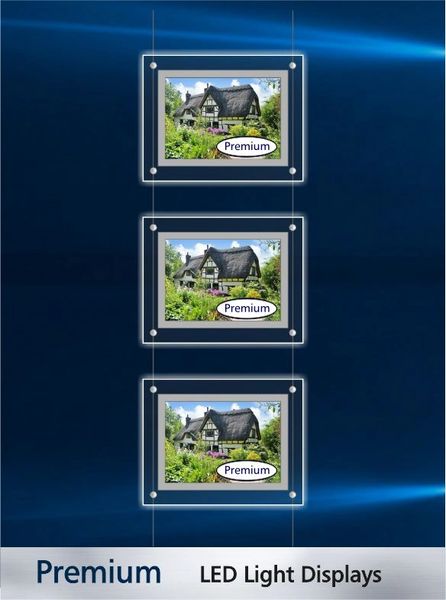 LED Light Displays A4 Landscape 3 Units | Mascot Signs - Estate Agent ...