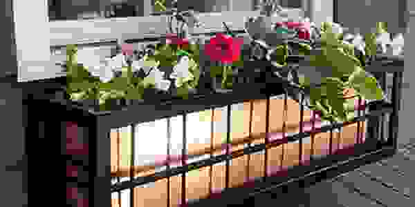 How to Create Privacy on Your Deck with Rail Planters | WindowBoxes.com