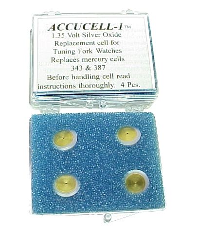 Accutron 214 AccuCell-1 Battery 4-PACK