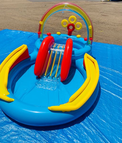 Toddler Rainbow Inflatable Pool