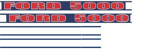 Ford 5000 Tractor Decal