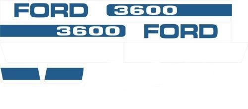 Ford 3600 Tractor Decal Set