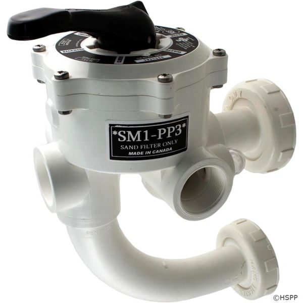 Praher MultiPort Valve SM1-PP3 1-1/2" w/PacFab Plumbing 261173