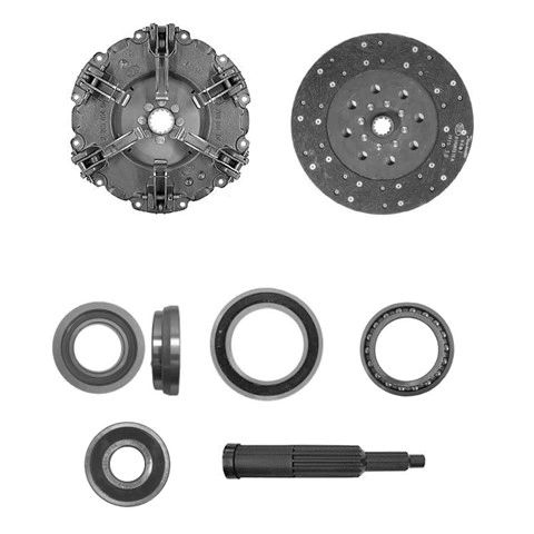 510 Long Tractor 11" Dual Stage Clutch Kit Assembly | agparts.plus
