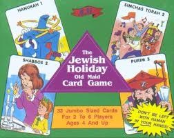 Jewish Holiday Old Maid Card Game