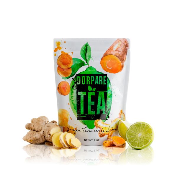 GINGER TURMERIC LIME TEA