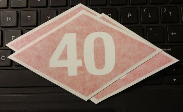 NMCB 40 BEEP STICKER (3 pack)