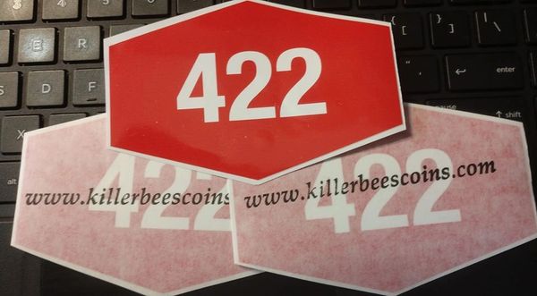 CBU 422 BEEP STICKER (3 PACK)