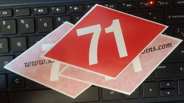 NMCB 71 BEEP STICKER (3 pack)