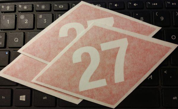 NMCB 27 BEEP STICKER (3 pack)