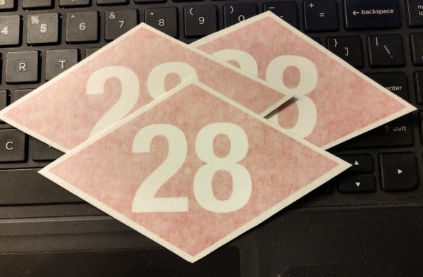 NMCB 28 BEEP STICKER (3 pack)