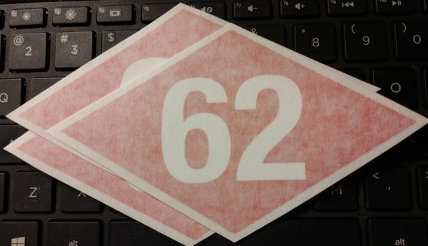 NMCB 62 BEEP STICKER (3 pack)