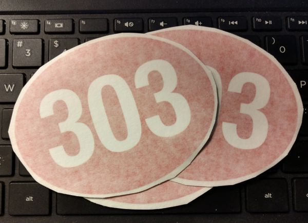 CBMU 303 BEEP STICKER (3 pack)