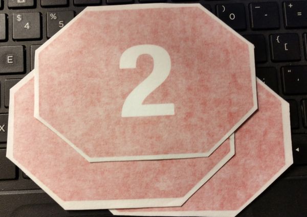 ACB 2 BEEP STICKER (3 pack)