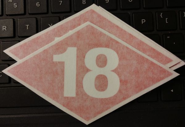 NMCB 18 BEEP STICKER (3 Pack)