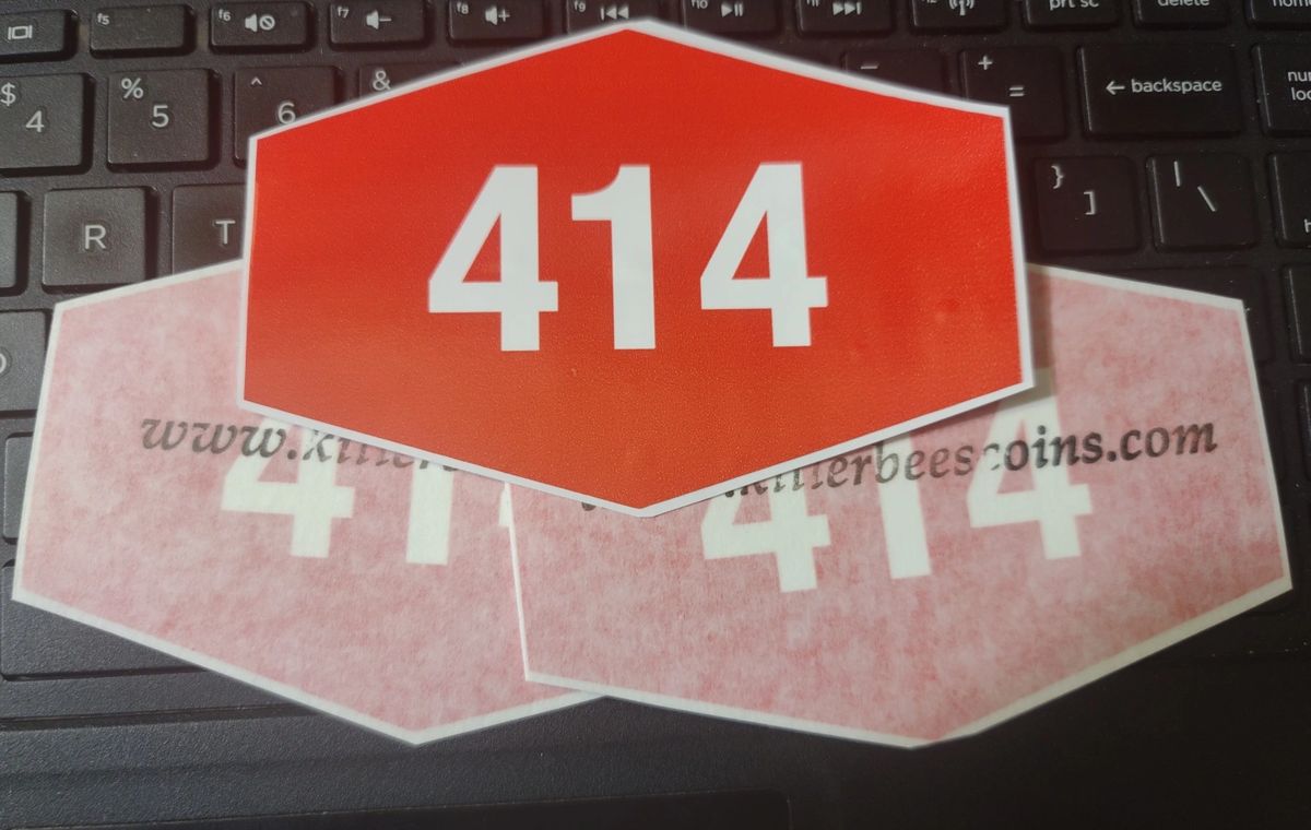 CBU 414 BEEP STICKER (3 PACK)