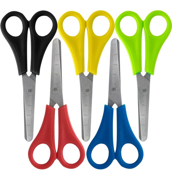 Wholesale pack bulk of 1300 Kids Safety Scissors - Rounded Cutting Edge ...