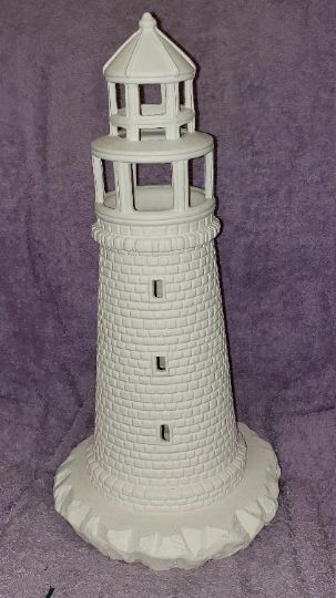 Ceramic Clay Magic 2249 Light House - Bisque (Ready to Paint)