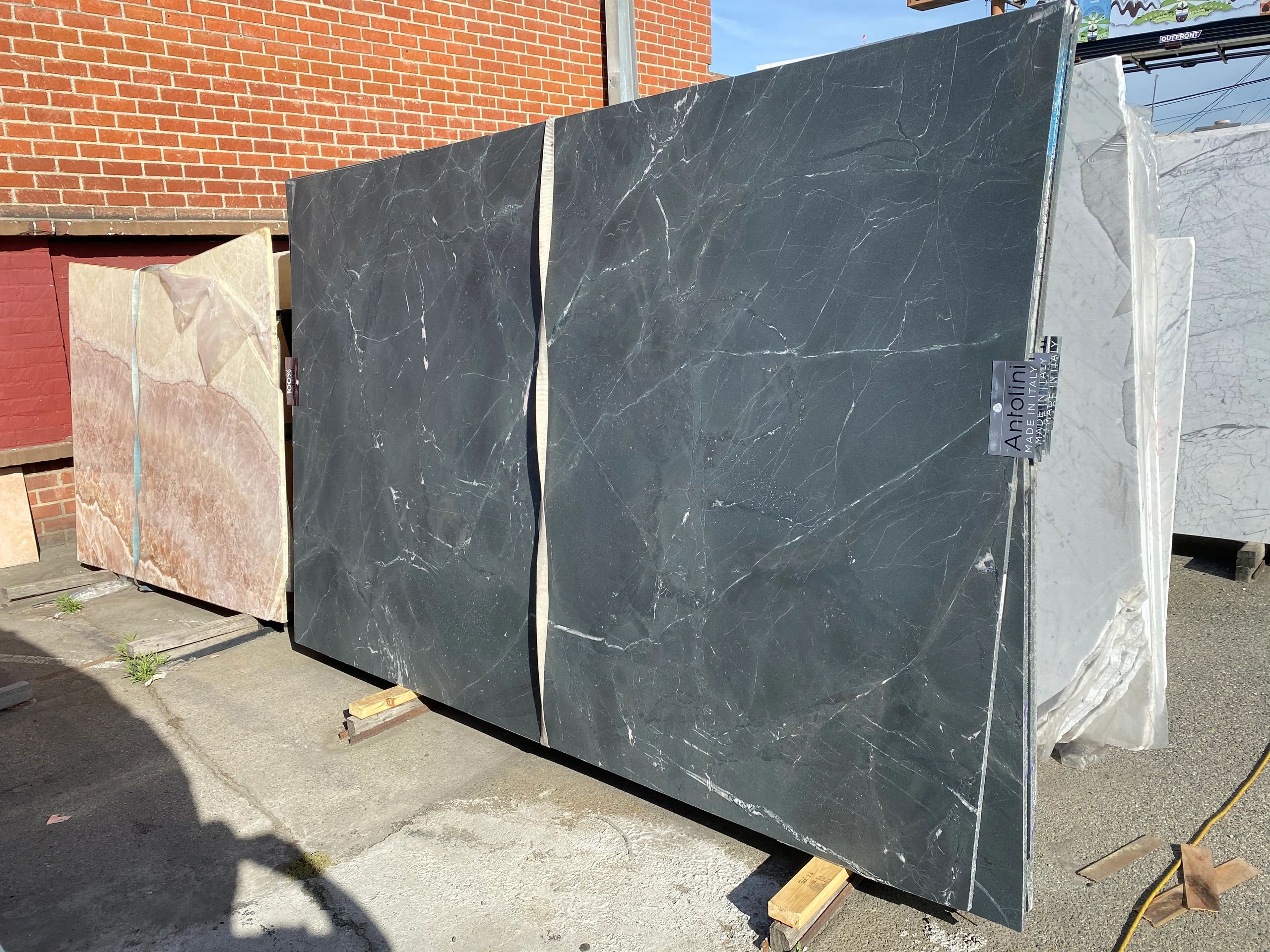 Negresso Honed Quartzite Slabs from Royal Stone in Los Angeles