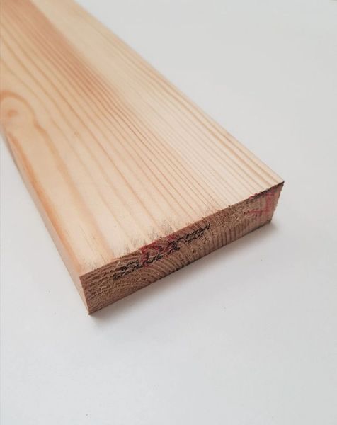 4" x 1" ( 95 x 20mm) Planed Square Edge (Price per metre)