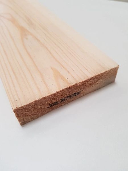 5" x 1" (120 x 20mm) Planed Square Edge (Price per metre)