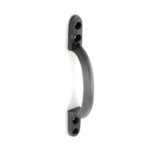 Securit Pull Handle Cast Black 150mm S5162