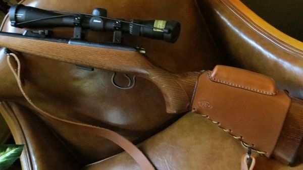 CZ 527/455 Leather Stock Cover with Cheek riser | Rick Lowe Custom ...