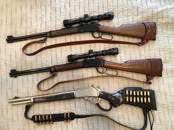 No Drill Harnessed Sling for Lever Action Rifles | Rick Lowe Custom ...