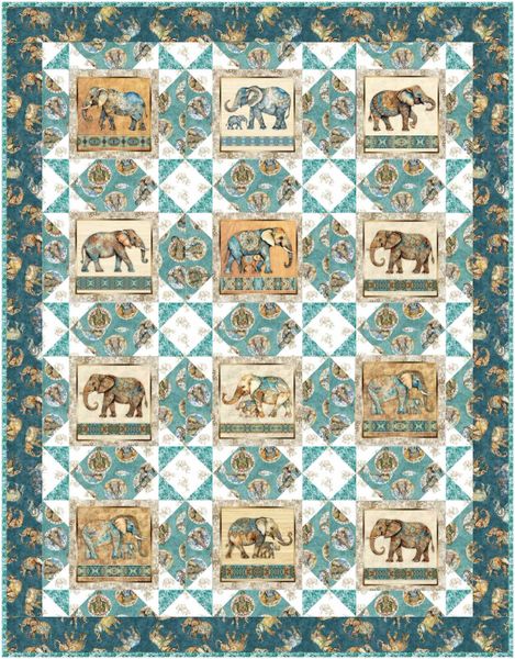 Elephant Walk Quilt Pattern