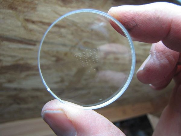 Edmund Glass Etched Reticle Eyepiece, Telescope Crosshair 40.5x5mm