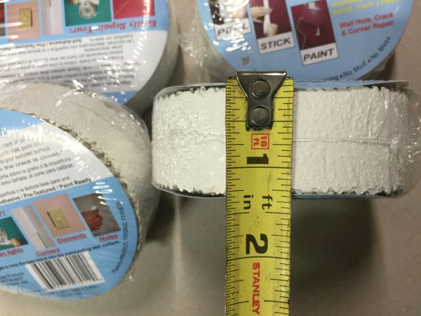 Self-Adhesive Stress Crack Tape Pre-Textured Roll. Quickly Repair ...