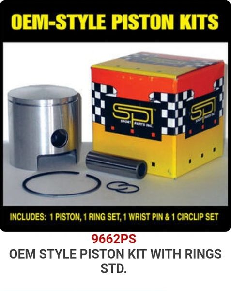 JLO/CUYUNA 440 PISTON KIT