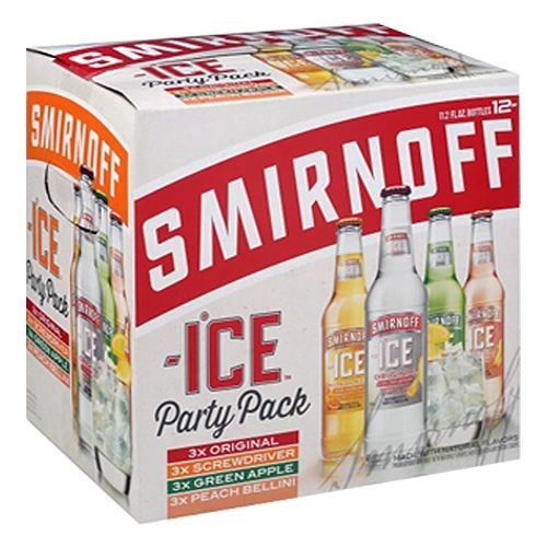 SMIRNOFF ICE VARIETY 12-PACK BOTTLES