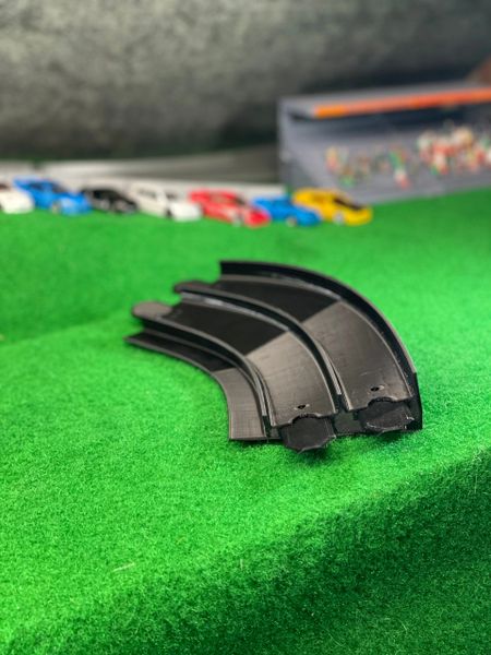 Banked 45 degree Curve